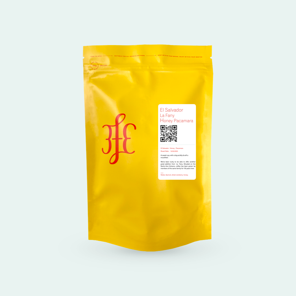 El Salvador - La Fany: Honey, Pacamara | 3fe